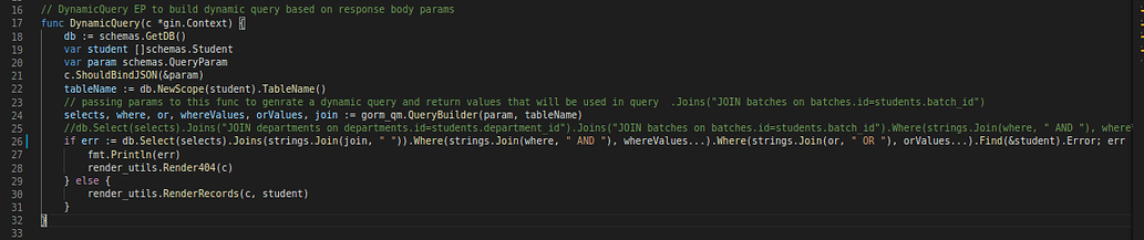 How Can I Add Query Parameters Dynamically Using Gorm Getting Help Go Forum