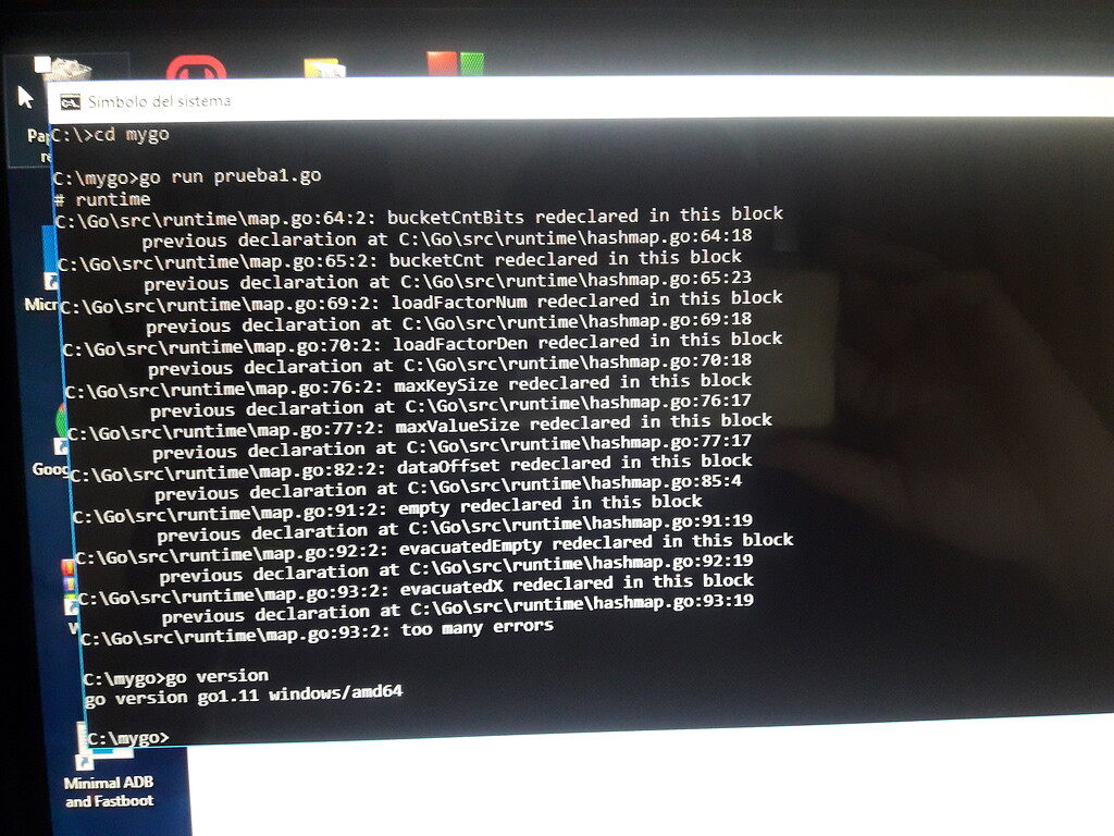 Error when I type go run filename.go - Getting Help - Go Forum