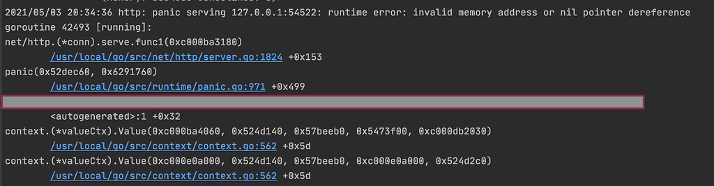 Nil pointer dereference in context - Getting Help - Go Forum Nil pointer dereference in context - Getting Help - Go Forum
